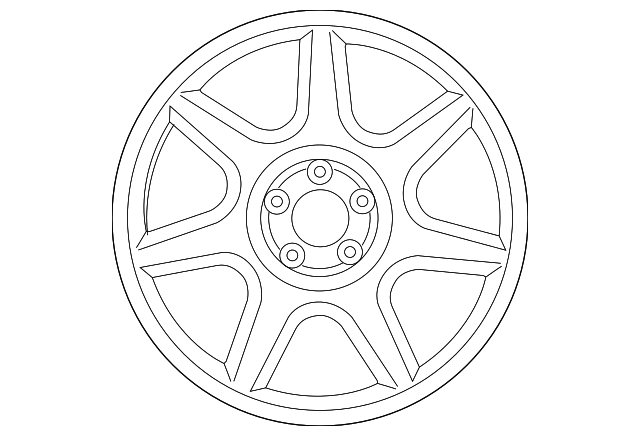 2021-2024 Genesis GV80 Spare Wheel 52919-T6900 | QuirkParts
