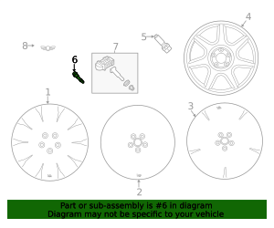 Genuine Valve Stem for 2005-2024 Hyundai | Part# 52933-31300 | Hyundai ...