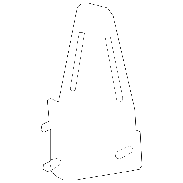 2017-2019 Cadillac XT5 Forward Range Radar Bracket 84199744 | QuirkParts