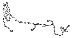 2020-2021 Cadillac XT5 Front Object Alarm Sensor Wiring Harness ...