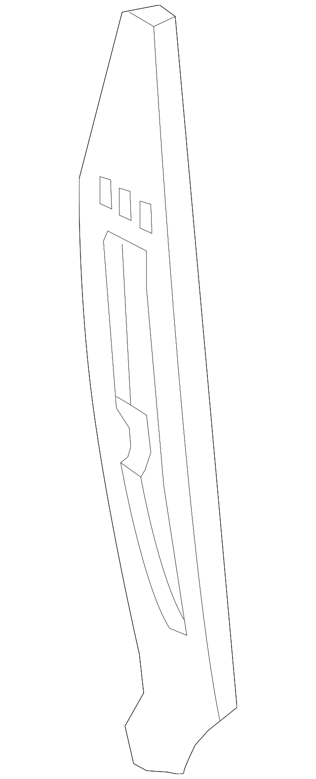 84141-C5000 - Rear Insulator 2016-2020 Kia Sorento | Kia.Parts Store