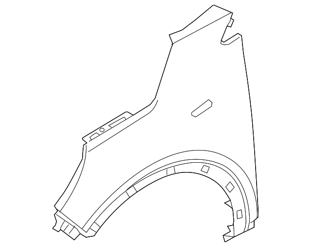 66321-C5000 - Fender 2016-2020 Kia Sorento | Kia.Parts Store