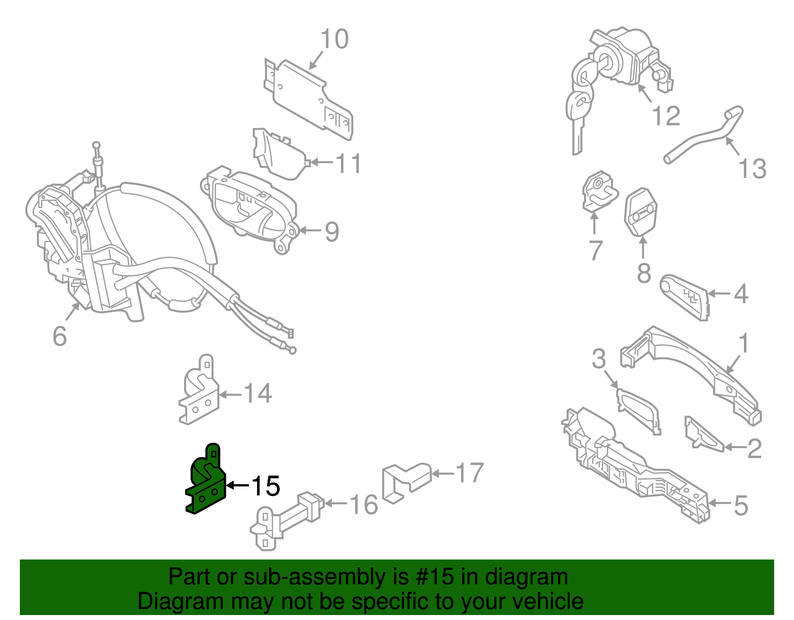 2011-2019 Infiniti Upper Hinge 80400-1MA0A | Grubbs Infiniti Grapevine