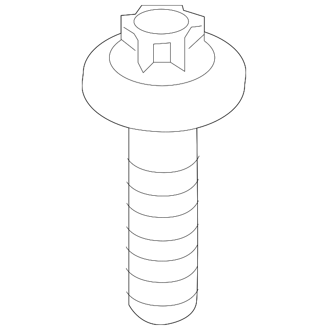 31106862545 - 2016-2025 BMW Control Arm Bracket Retainer Screw (31-10-6 ...