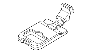 2019 Audi Q7 Armrest Assembly 4M0-883-081-J-LP8 | Audi USA Parts