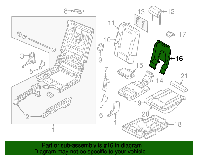 4M0-883-319-A-4PK - Lining 2017-2023 Audi | Audi OEM Parts