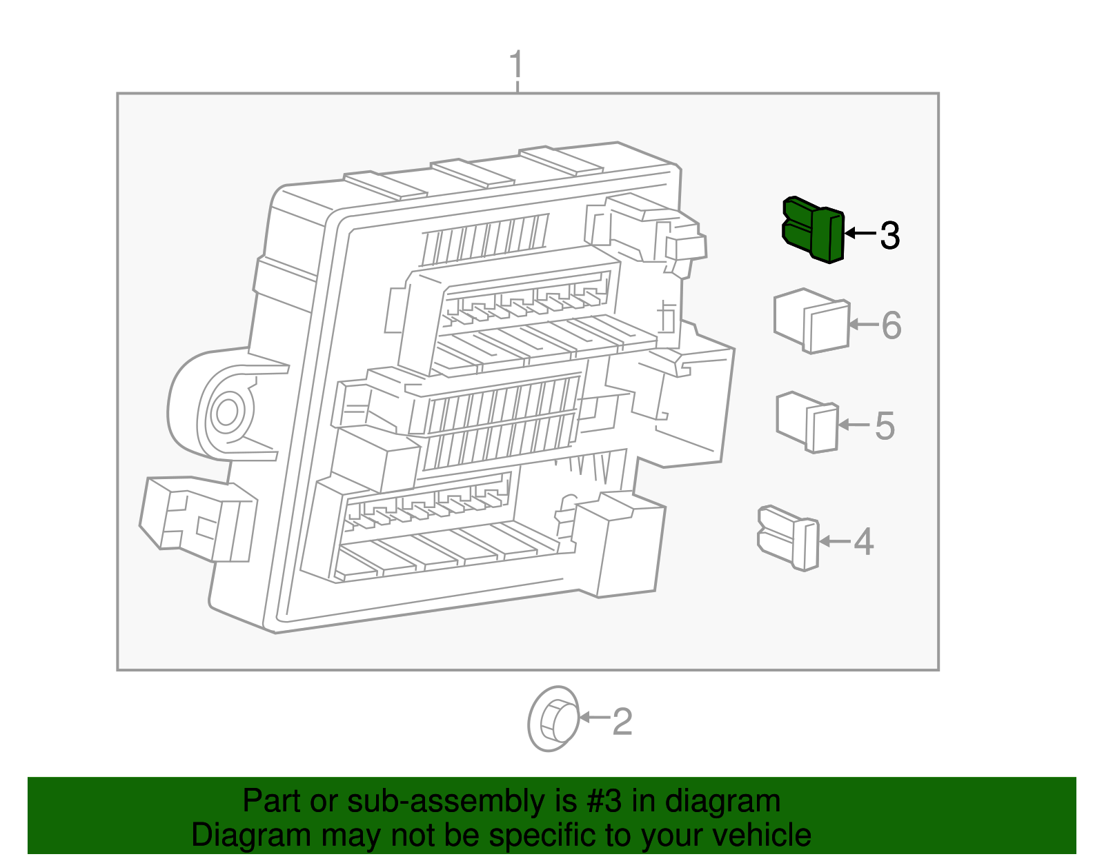 2015-2024 GM 20 Amp Fuse 13586676 | GM Parts Center