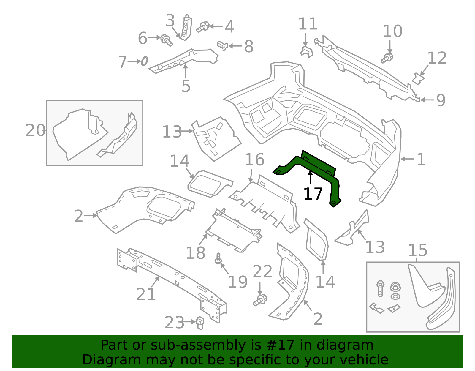 2018-2022 Land Rover Range Rover Sport Towing System - Rear Bumper ...