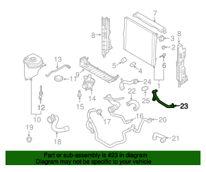 64216955922 - 2007-2019 BMW HVAC Heater Hose (64-21-6-955-922) | BMW of ...