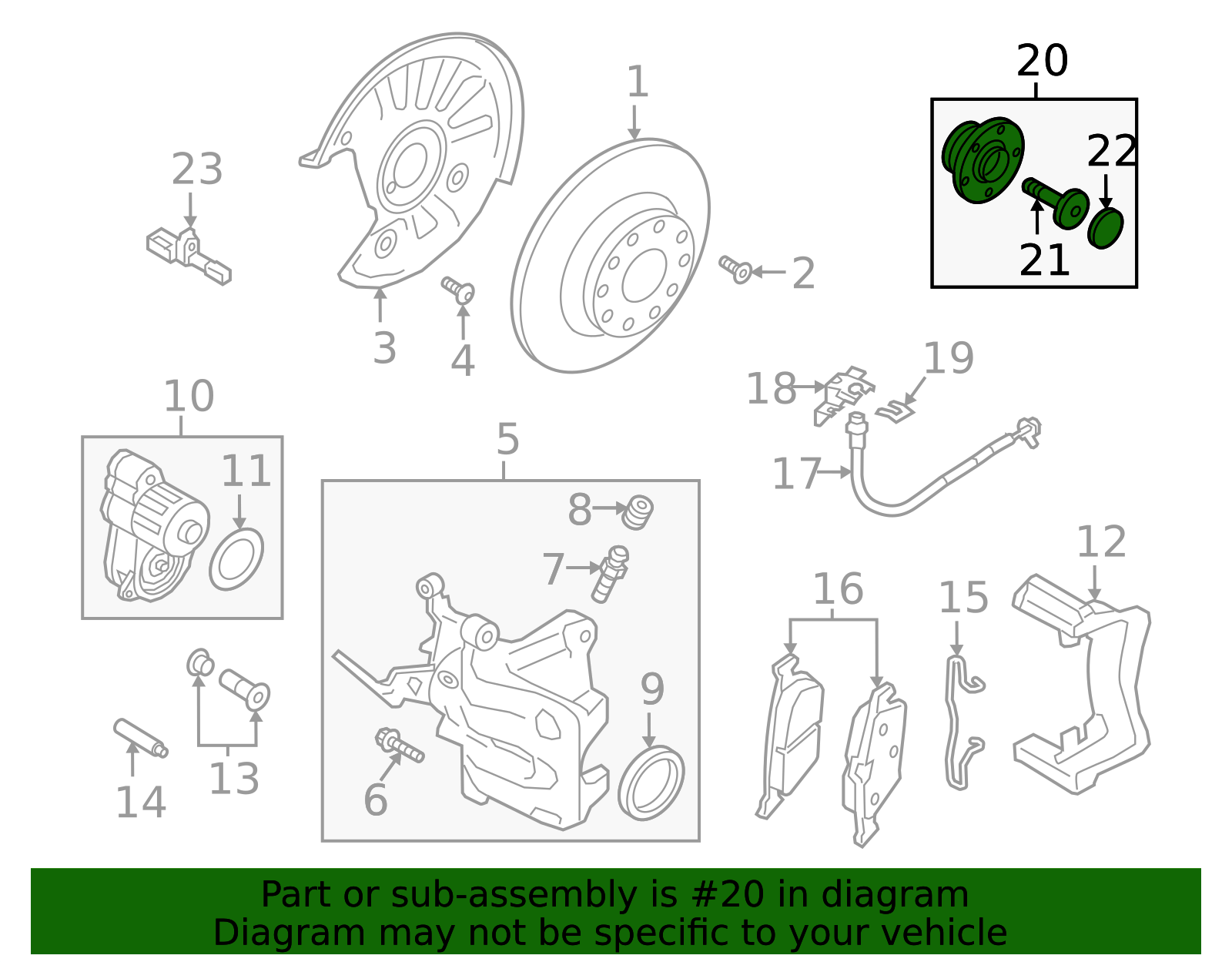 2006-2024 Volkswagen Hub & Bearing 5Q0-598-611 | Retail Performance ...