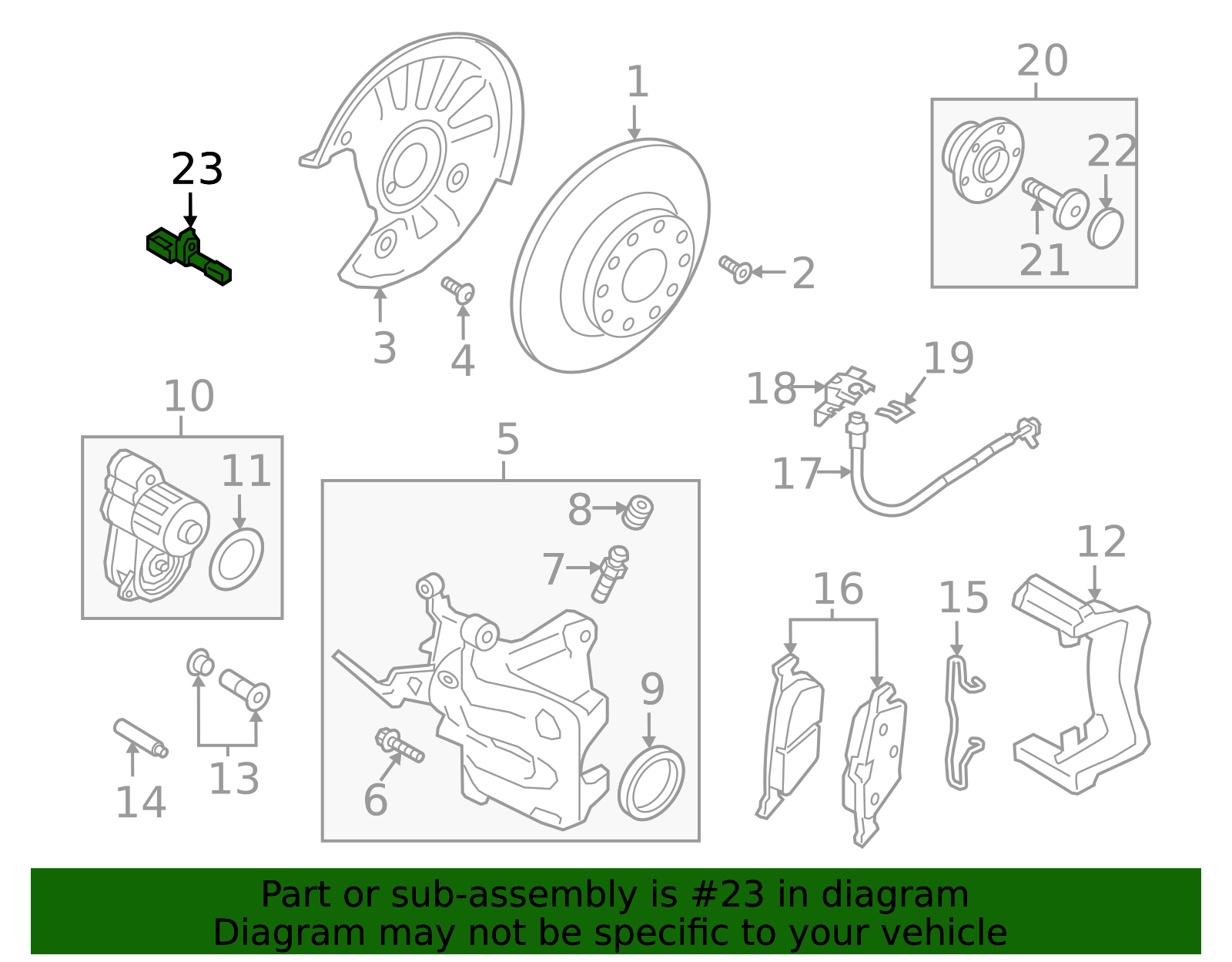 2019-2025 Volkswagen ABS Sensor WHT-007-147-B | QuirkParts