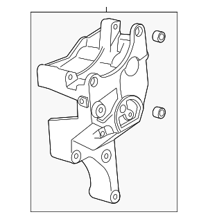 2014-2018 GM Multi-Purpose Bracket 12637351 GM | Flow Automotive Center