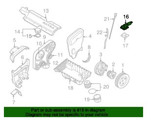 1999-2002 Volvo Engine Variable Valve Timing (Vvt) Solenoid 31251211 ...