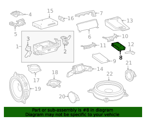 2019 Lexus Amplifier 86280-33310 | OEM Parts Online