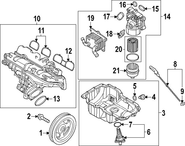 2024 Kia Seltos Intake Manifold 28310-2M900 | QuirkParts