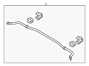 2010-2011 Hyundai Tucson Stabilizer Bar 55510-2S000--SJ | OEM Parts Online