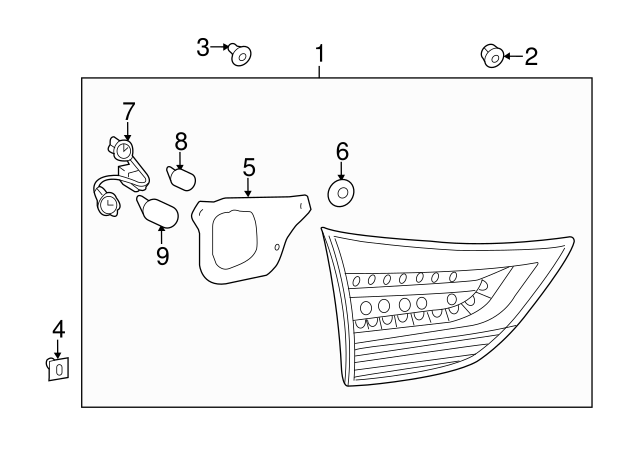 00234-00192 - Bulb 1993-2023 Toyota | Longo Toyota Parts