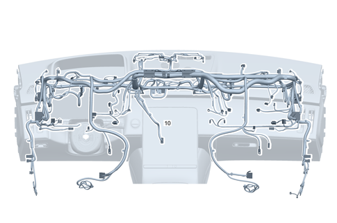 Cockpit Wiring Harness/Center Console Wiring Harness for 2024 Mercedes ...