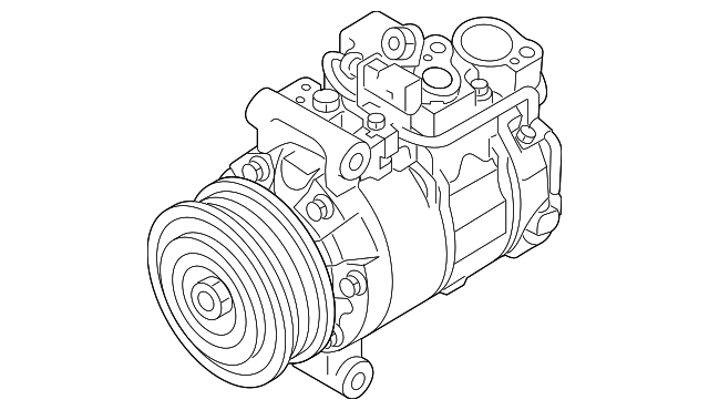 4G0-260-805-B - Compressor Assembly 2014-2016 Audi | Audi OEM Parts