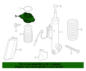 33506781683 - 2010-2016 BMW Guide Support (33-50-6-781-683) | BMW of ...