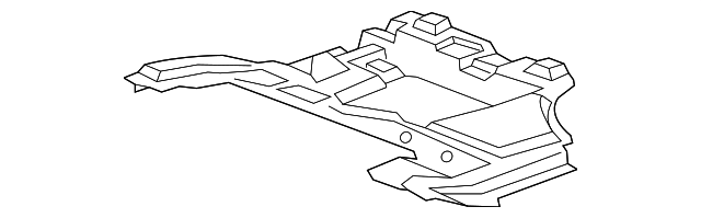 2016-2018 Chevrolet Cruze Jet Black Instrument Panel Lower Trim Panel ...