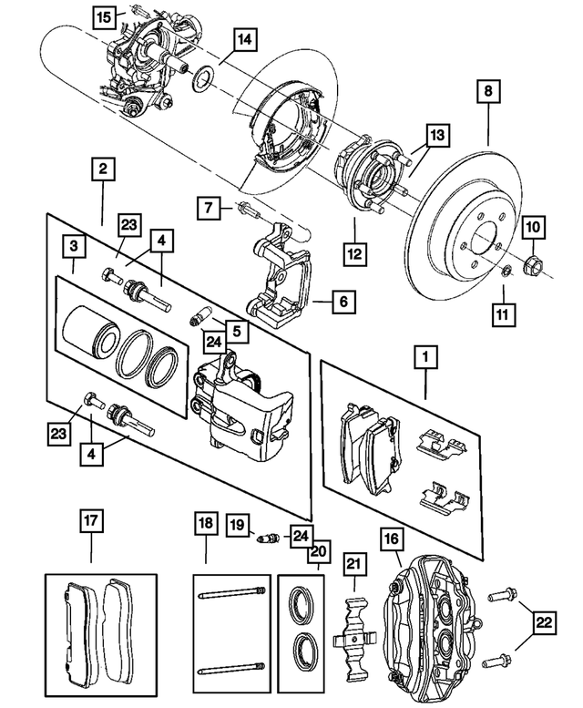 2006-2021 Mopar OEM NEW 2006-19 Mopar Dodge Magnum Charger Chrysler ...