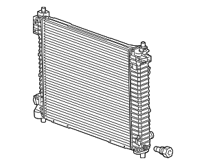 2010-2016 Cadillac SRX Radiator 23428314 | TascaParts.com