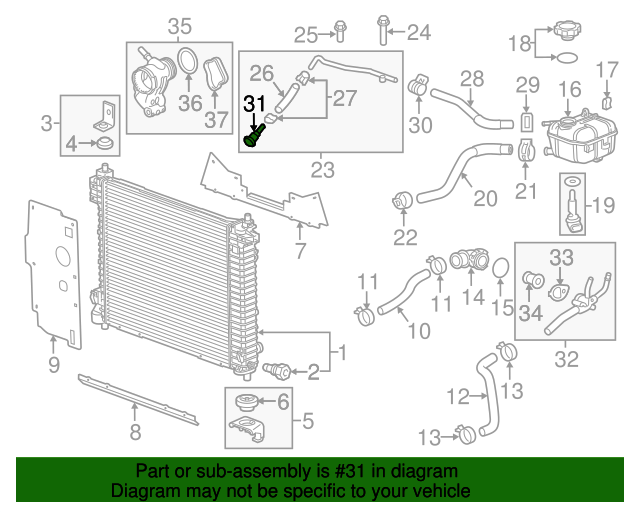 Fitting - GM (12637187) | GMPartsDirect.com