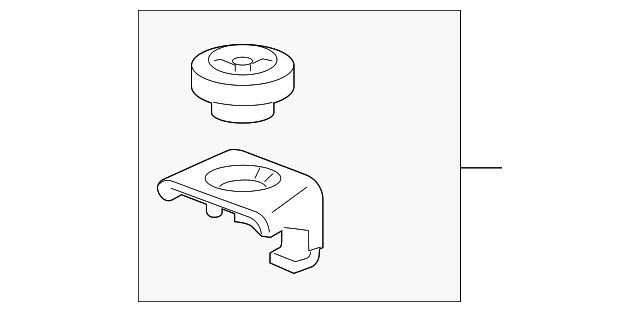 25831015 GM Radiator Lower Bracket | GM Parts Store