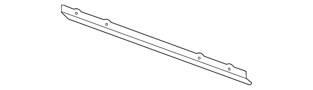 2010-2016 Cadillac SRX Radiator Air Lower Seal 20968482 | GMPartsDirect.com
