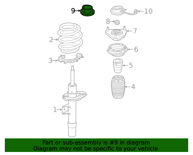 54648-AR100 - Cap Front 2022-2024 Genesis GV70 | AutoNationParts.com