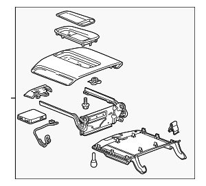 2018-2020 Cadillac F Armrest 84584403 | GMPartsDirect.com