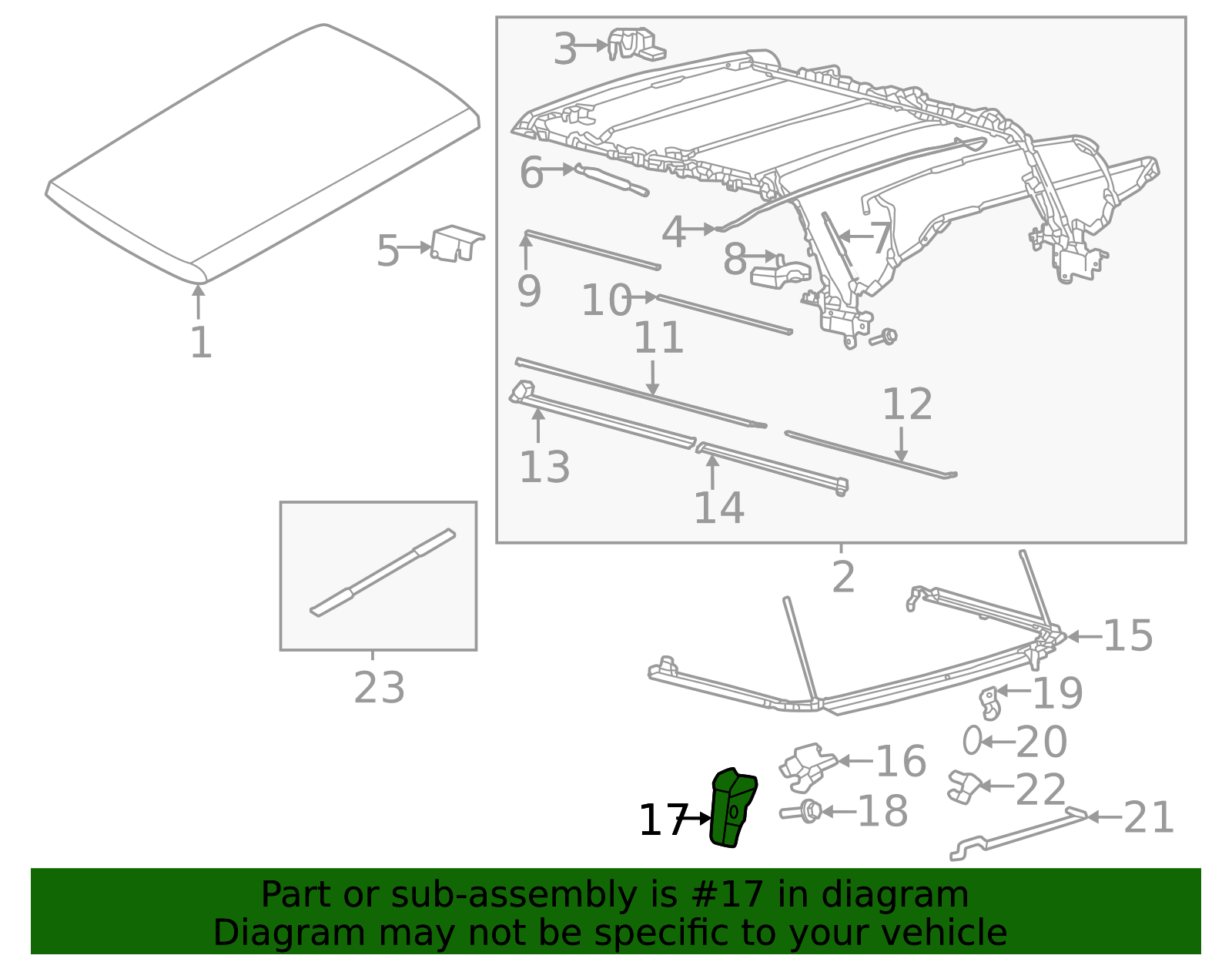 2021-2024 Ford Bronco Bracket Link M2DZ-78515A54-D | AutoNationParts.com