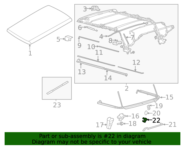 Genuine OEM Ford Part - Link Arm Retainer M2DZ-7816A876-A | Genuine OEM ...