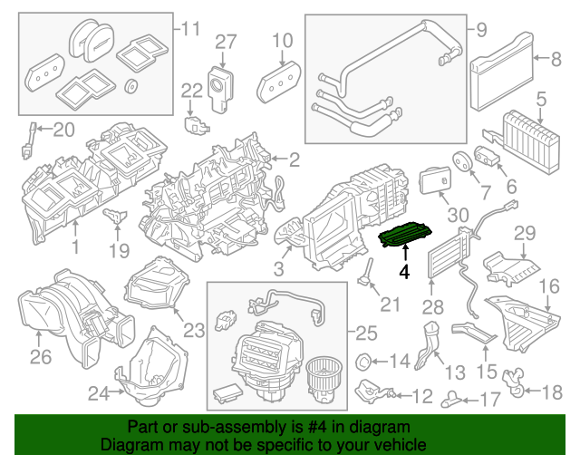 64119187289 - 2010-2019 BMW Cover (64-11-9-187-289) | BMW of South ...