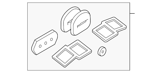 Genuine BMW 71-60-2-151-968 | Seal Kit | FREE Shipping on Most Orders ...