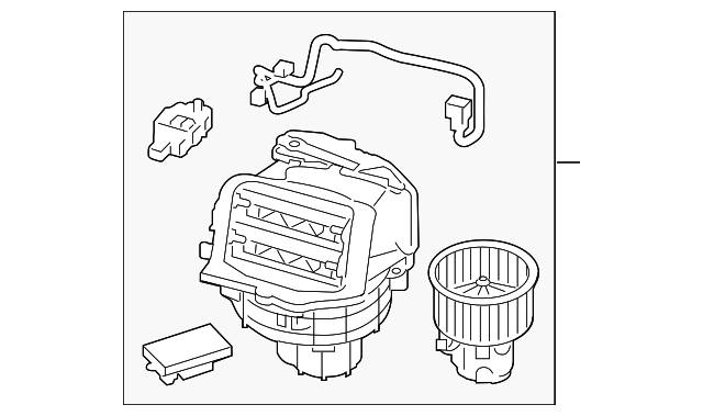 64119248171 - 2009-2019 BMW Blower Assembly (64-11-9-248-171) | BMW of ...