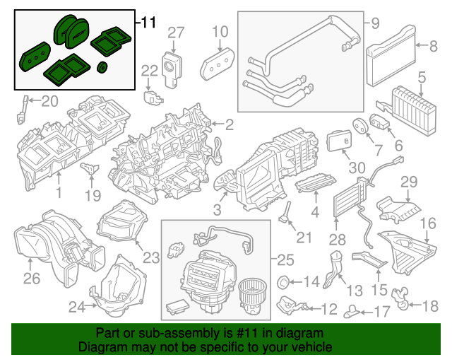 Genuine BMW 71-60-2-151-968 | Seal Kit | FREE Shipping on Most Orders ...