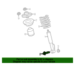 2007-2013 Ford Shock Mount Bolt W712682-S439 | OEM Parts Online