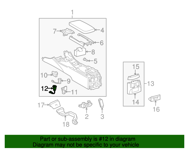 86190-53020 - Auxiliary Jack 2006-2008 Lexus | Lexus of Stevens Creek Parts