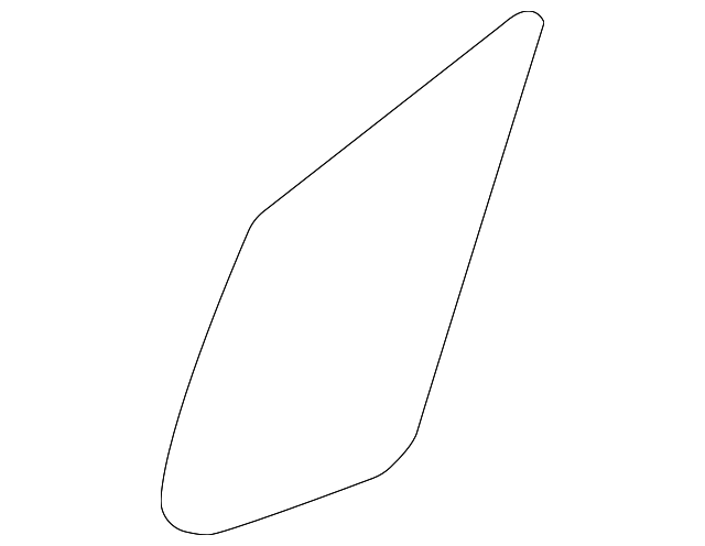 2021-2023 Toyota Sienna Vent Window Assembly 68126-08010 | Toyota Parts ...