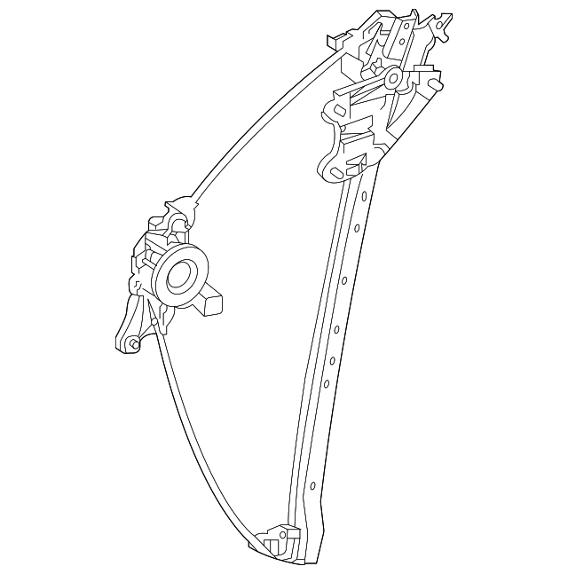 2021-2023 Toyota Sienna Window Regulator 69801-08030 | Toyota Parts