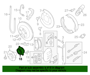 2011-2023 Porsche Front Wheel Bearing 958-331-583-00 | OEM Parts Online