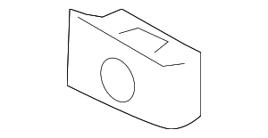 1990-2012 Mitsubishi Fender Liner U-Nut MB138567 | Mitsubishi Parts Central
