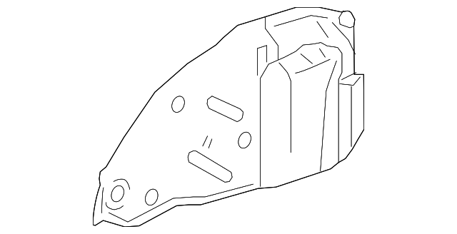 246-610-03-76 - Inner Wheelhouse 2014-2020 Mercedes-Benz | Mercedes ...