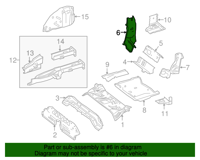 246-610-26-25 - Side Reinforced 2015-2020 Mercedes-Benz ...