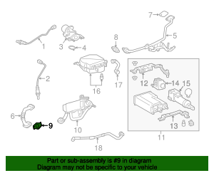 25627-36010 - Gasket - 2012-2018 Toyota | OEM Genuine Toyota Parts