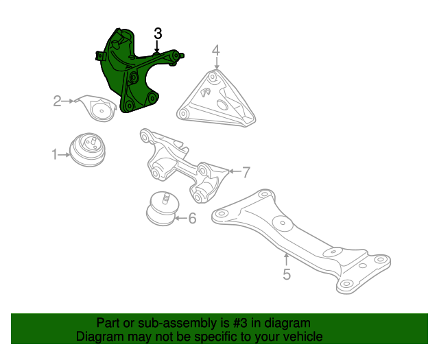 Genuine BMW 22-11-6-769-322 | Mount Bracket | FREE Shipping on Most ...
