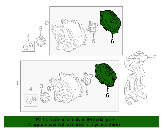 2007-2012 Volkswagen Touareg Rear Cap 06E-903-193 | OEM Parts Online