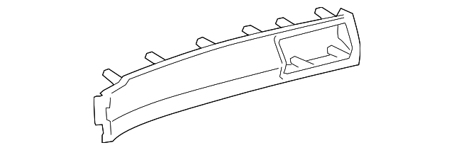 55476-60060 - Outer Molding For 2008-2011 Lexus LX570 | Lexus OE Parts